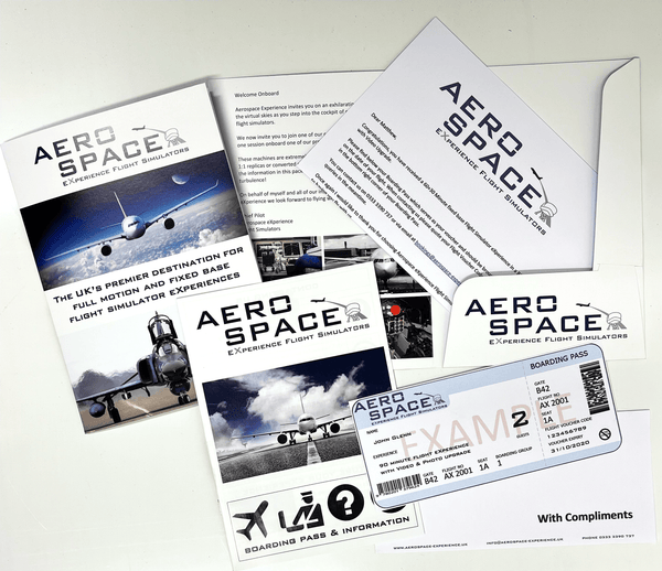 Flight Simulator Experience Gift Cards – Aerospace Experience
